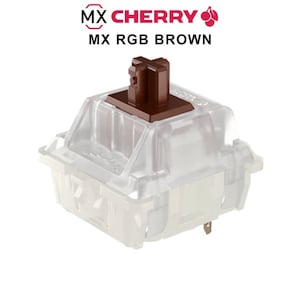 Cherry MX RGB Brown Key Switches for Mechanical Keyboard - Etsy