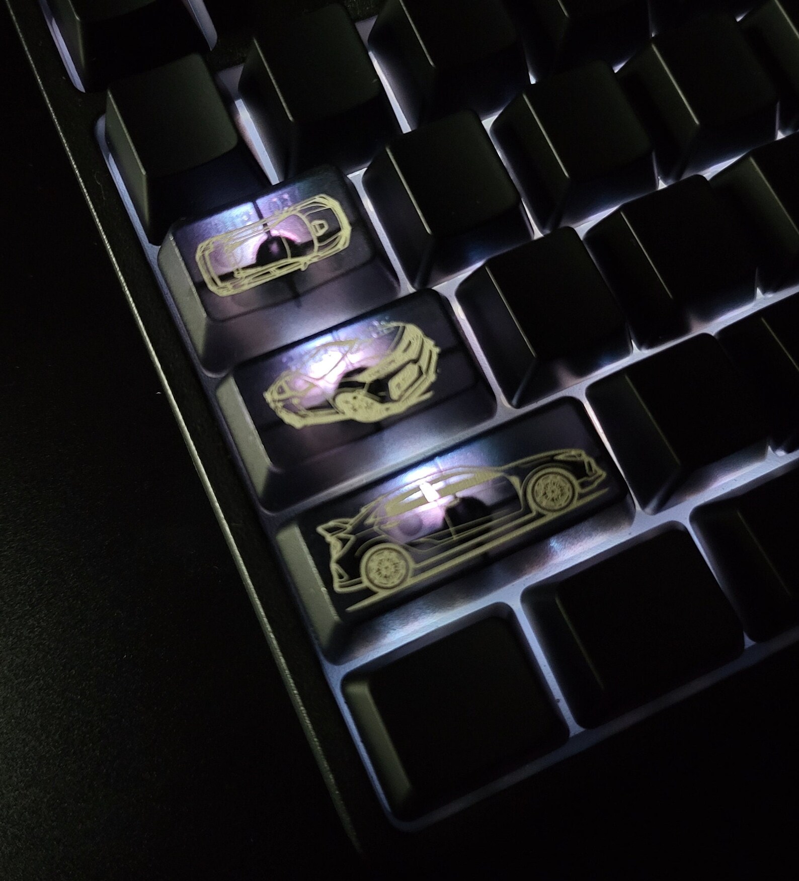 Honda Civic Type R FK8 Theme Black Color Clear Translucent - Etsy