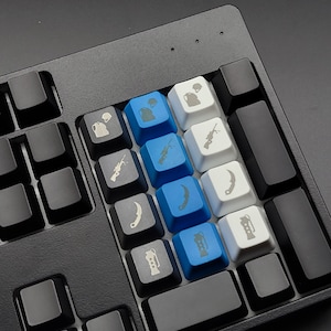 Custom Shooting Game Weapon Keycaps | CSGO Keycap | COD Keycap | FPS ...