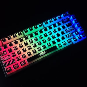 Custom Aurebesh Star Wars Pudding Keycap Set: Mechanical Keyboard - Etsy