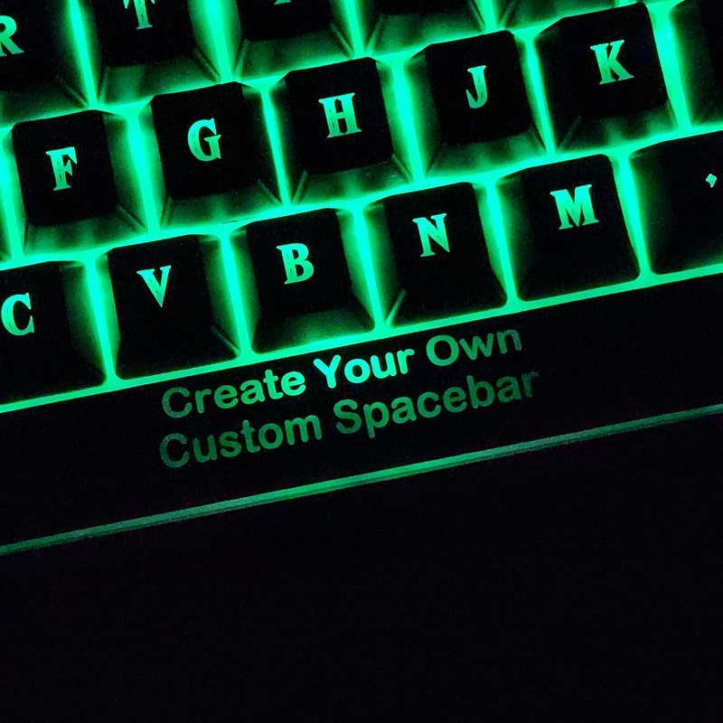 Custom Spacebar - Etsy
