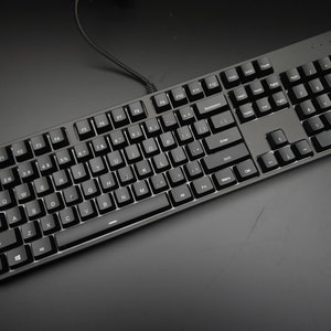 Arial Font South-facing Legends Backlit Keycap Set | Keychron Backlit ...