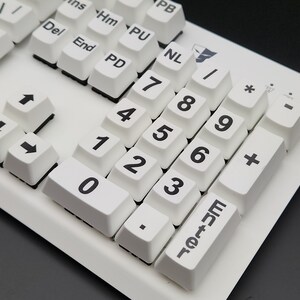 Large Printed Letter Mechanical Keyboard | Low Vision Mechanical ...