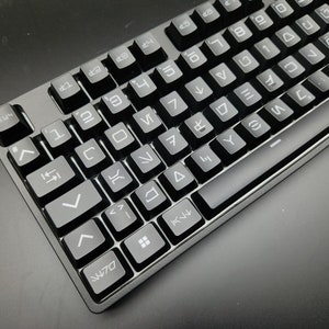 German Language Layout Starwars / Aurebesh Theme Mechanical Keyboard ...