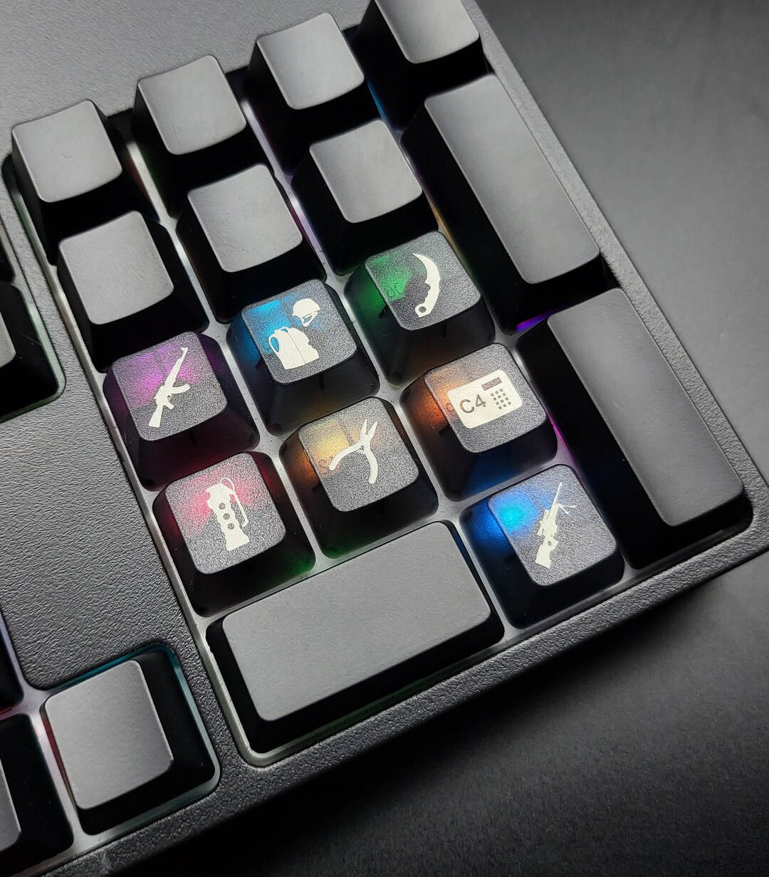Custom Shooting Game Weapon Keycap | CSGO Keycaps | COD Keycaps ...