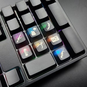 Custom Shooting Game Weapon Keycap | CSGO Keycaps | COD Keycaps ...
