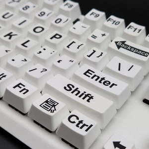 Large Printed Letter Mechanical Keyboard | Low Vision Mechanical ...