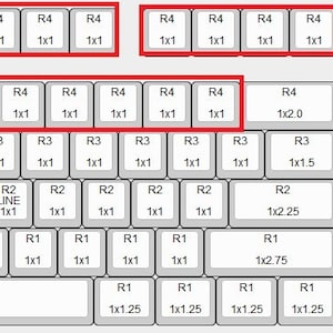 Minecraft Keycaps R4 1x1 (non Backlit) | Minecraft Keycaps for ...