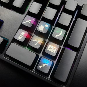Custom Shooting Game Weapon Keycap | CSGO Keycaps | COD Keycaps ...