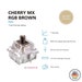 Cherry MX RGB Brown Key Switches for Mechanical Keyboard - Etsy
