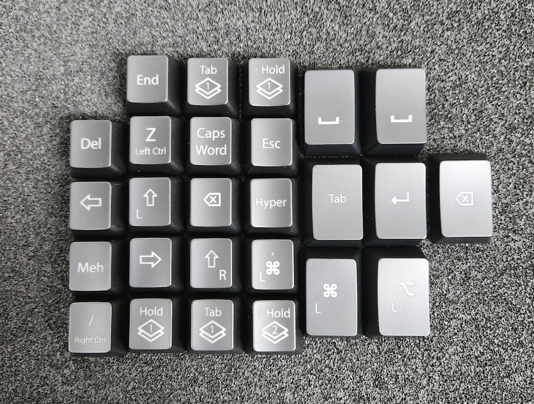 Moonlander Keyboard Backlit Keycap Pack - Etsy