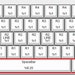 Daedric Font Backlit Keycap Set top Print Only or Top and Front Side ...