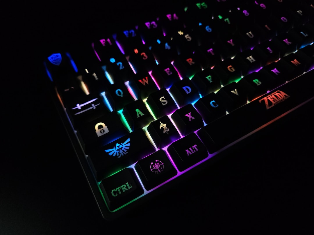 Legend of Zelda South-facing Legends Backlit Keycap Set | Compatible ...