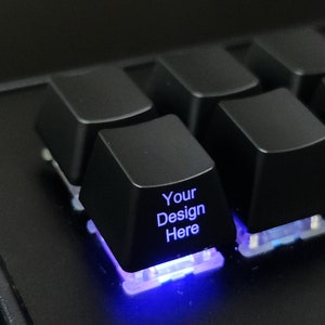 Create Your Own Custom Backlit Keycap With Front Side Print | South ...