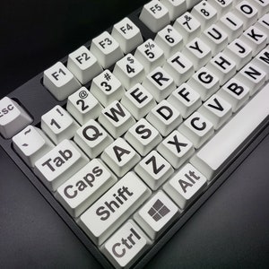 Custom Large Printed Mechanical Keyboard | Low Vision Mechanical ...