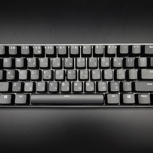 English & Hebrew Dual Languages Backlit Keycaps Set for Mechanical ...