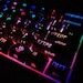 Daedric Font Backlit Keycap Set (top Print Only or Top and Front Side ...
