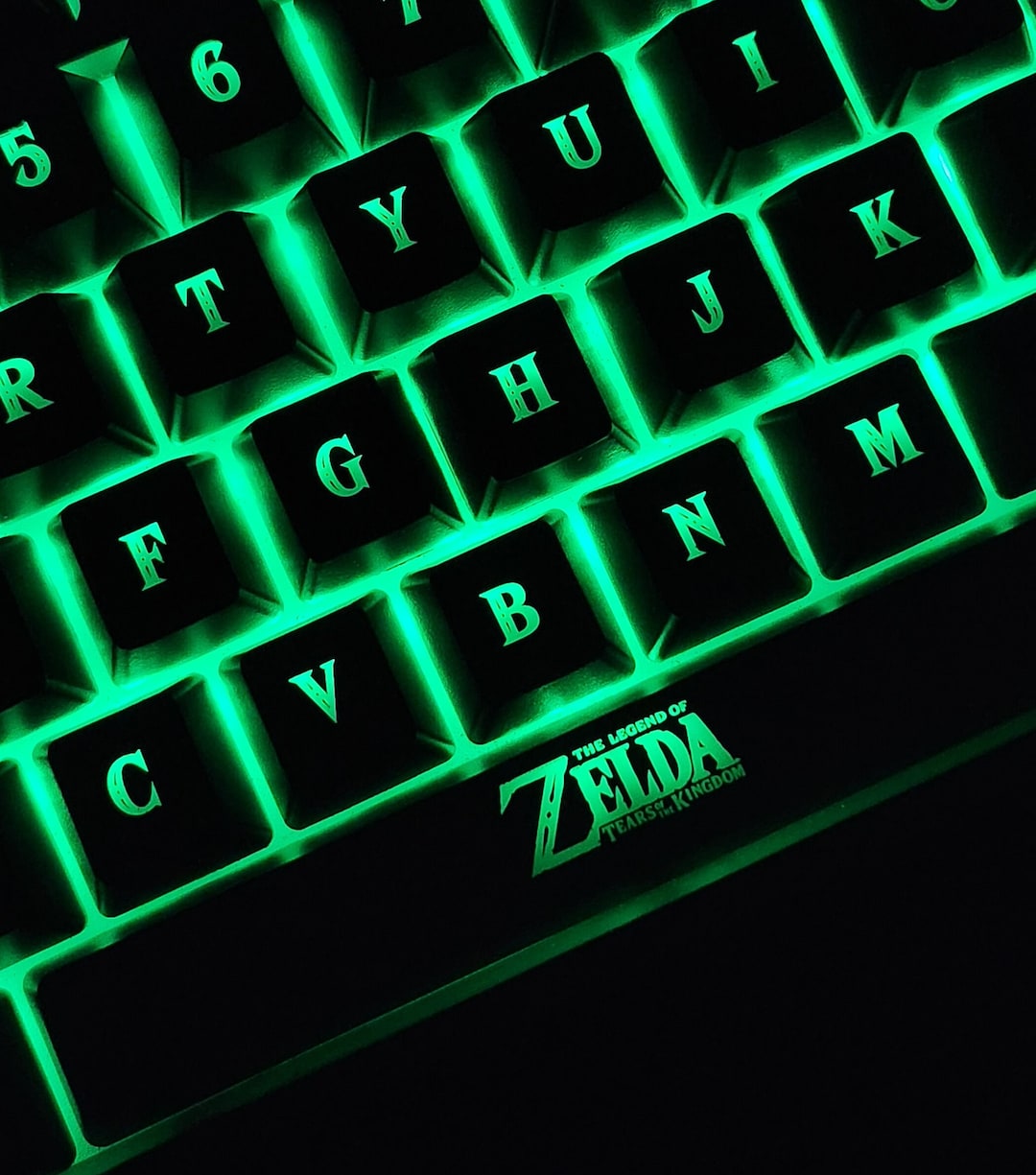 The Legend of Zelda Theme Backlit Keycap Set | Mechanical Keyboard ...