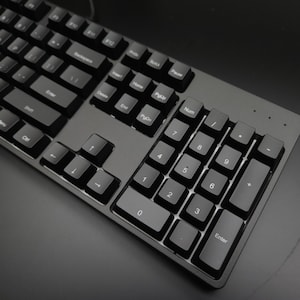 Arial Font South-facing Legends Backlit Keycap Set | Keychron Backlit ...