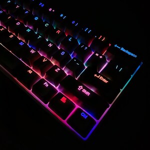 Dvorak Layout Backlit Keycap Set: RGB Mechanical Keyboard - Etsy