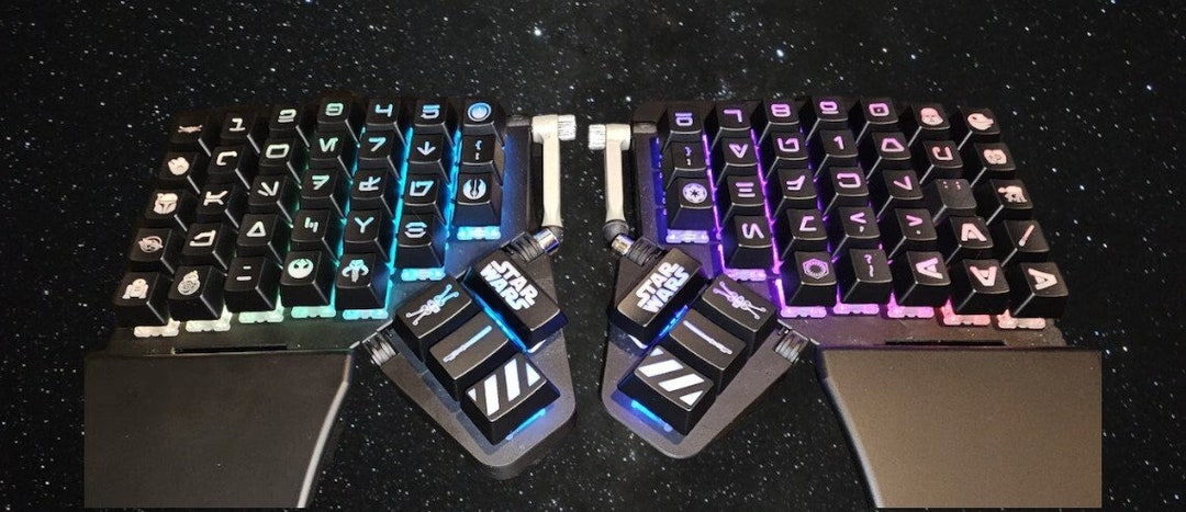 Starwars Aurebesh Backlit Keycap Set for Moonlander Keyboard - Etsy