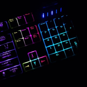 Halo Theme Backlit Keycap Set | Mechanical Keyboard Keycap Set for ...