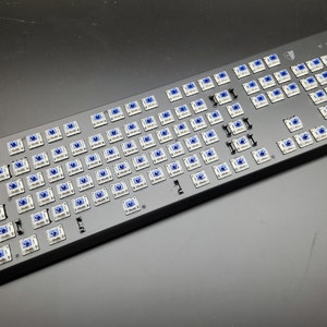 Custom Large Printed Mechanical Keyboard Low Vision Mechanical Keyboard ...
