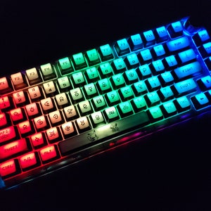 Pokemon Pixelated Inverted Pudding Keycap Set | Anime Keycap | Gaming ...