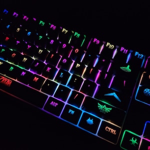 The Legend of Zelda Theme Backlit Keycap Set | Mechanical Keyboard ...