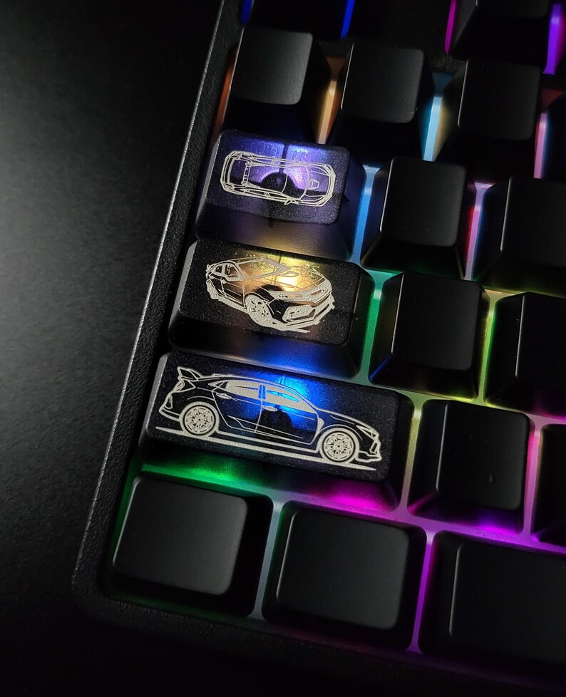 Honda Civic Type R FK8 Theme Black Color Clear Translucent - Etsy