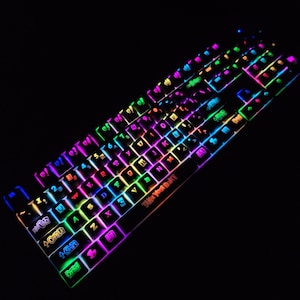 Persona5 Anime Theme Backlit Keycap Set | Anime Keycap Set | Mechanical ...