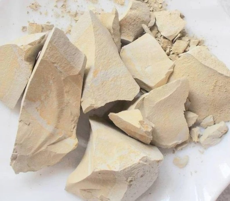 Edible Yellow Ural Clay 200 Grams - Etsy