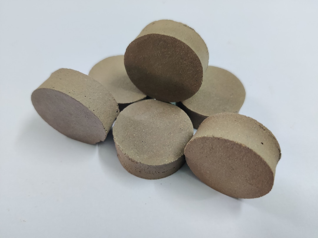 Dclays Edible Grey Roasted Clay Pucks - Etsy