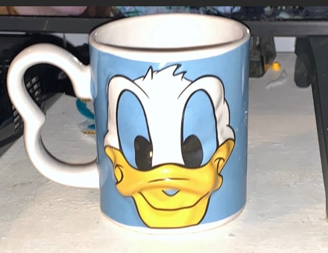 Disney Lovers Authentic Donald Duck Coffee Mug - Etsy
