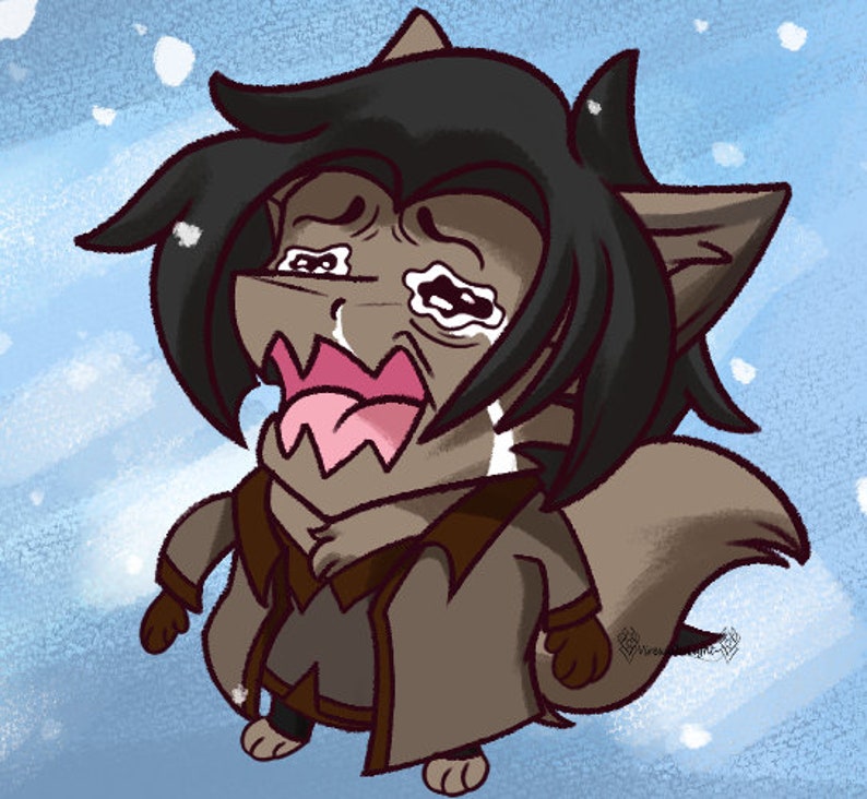 Custom Chopper Crying Meme YCH/ Furry/ Custom Art / YCH - Etsy