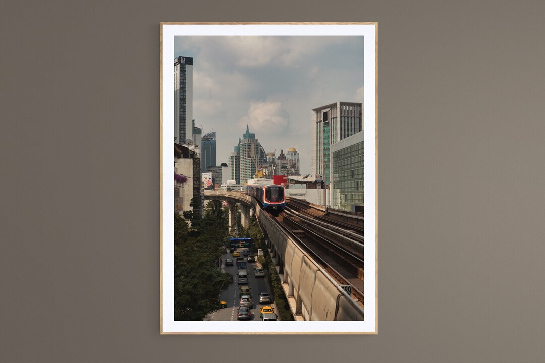 Bangkok Metropolis Photography Print SIZE OPTIONS Cityscape Urban City ...