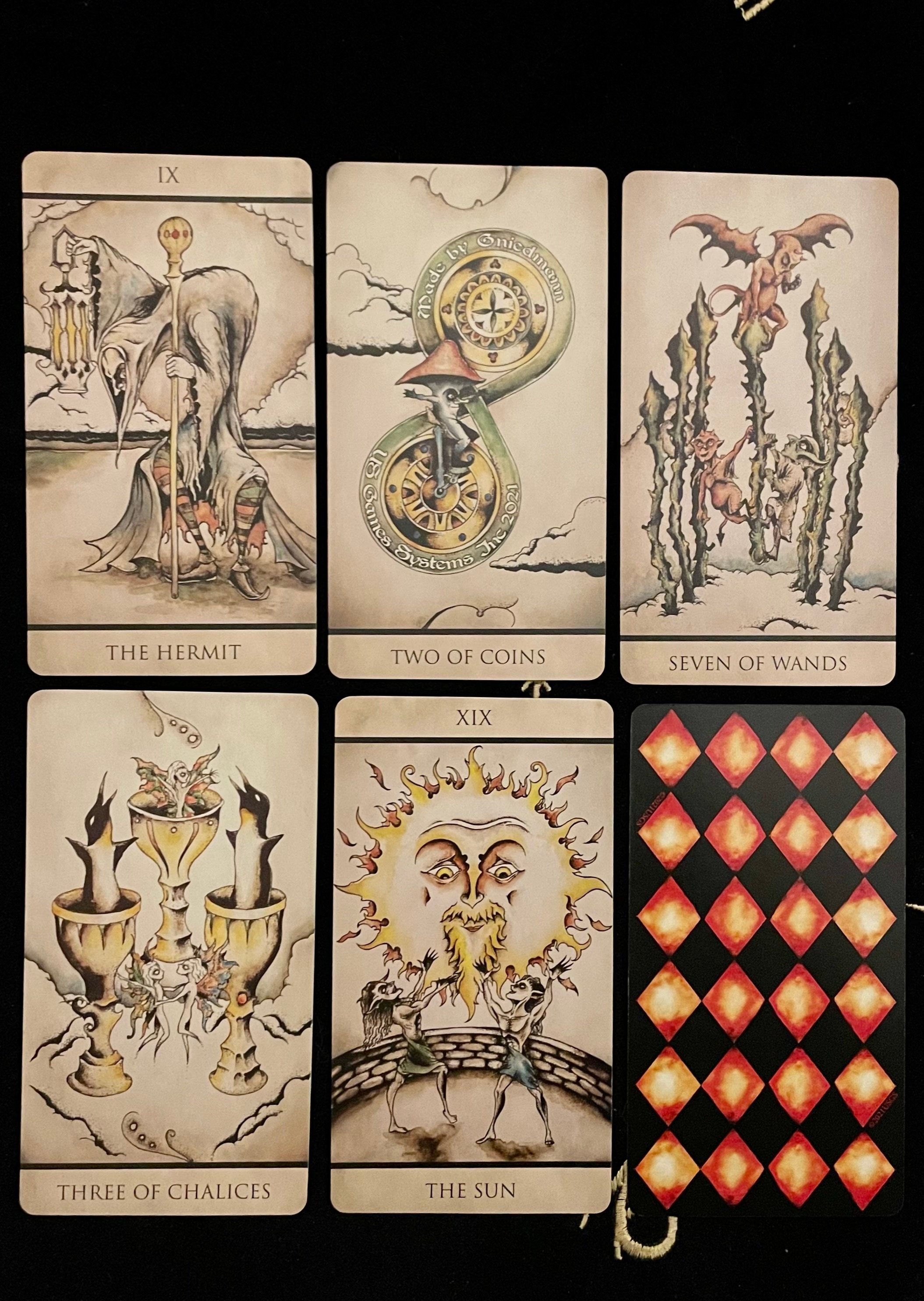 Tarot Nuages Tarot Deck - Etsy