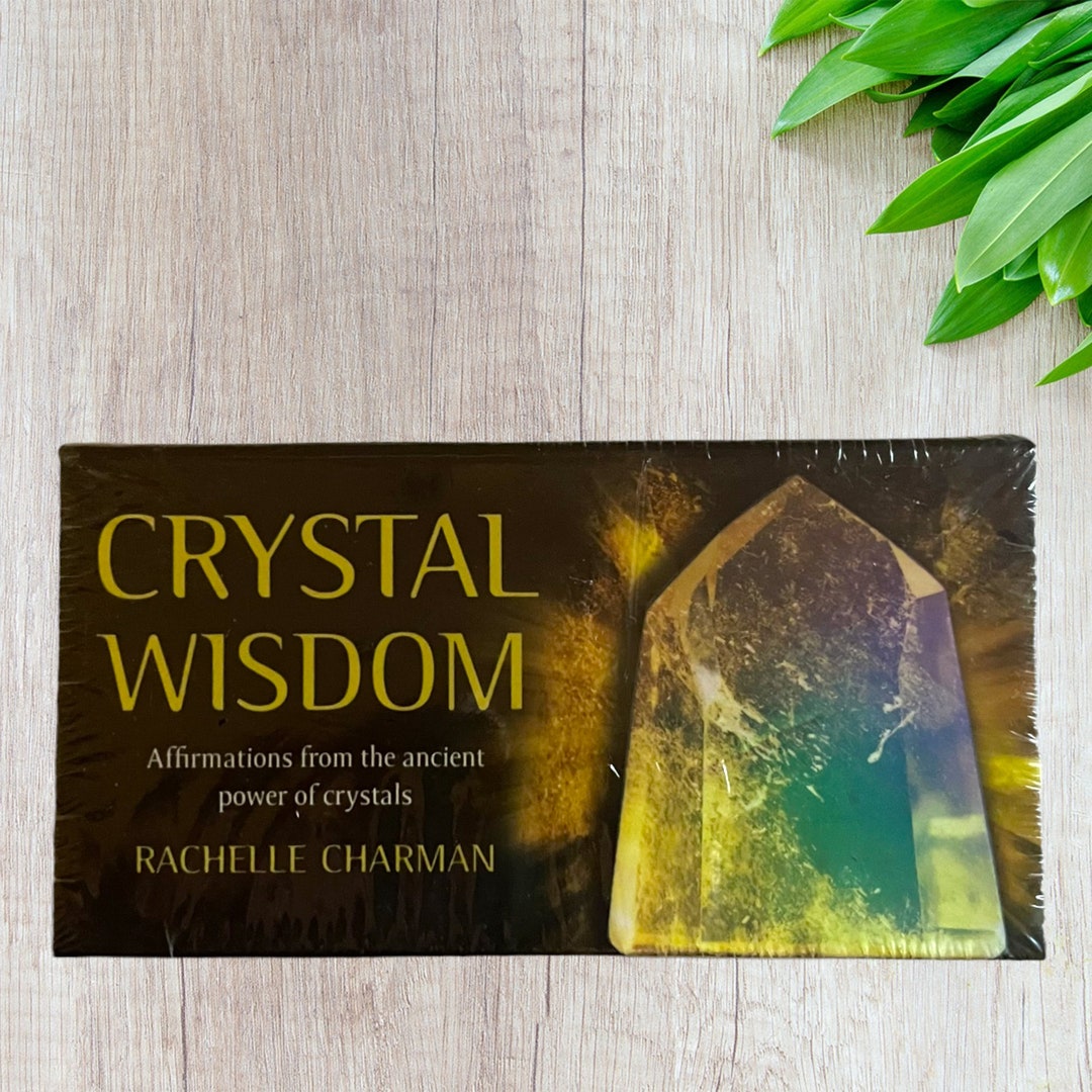 Crystal Wisdom Affirmation Cards - Etsy