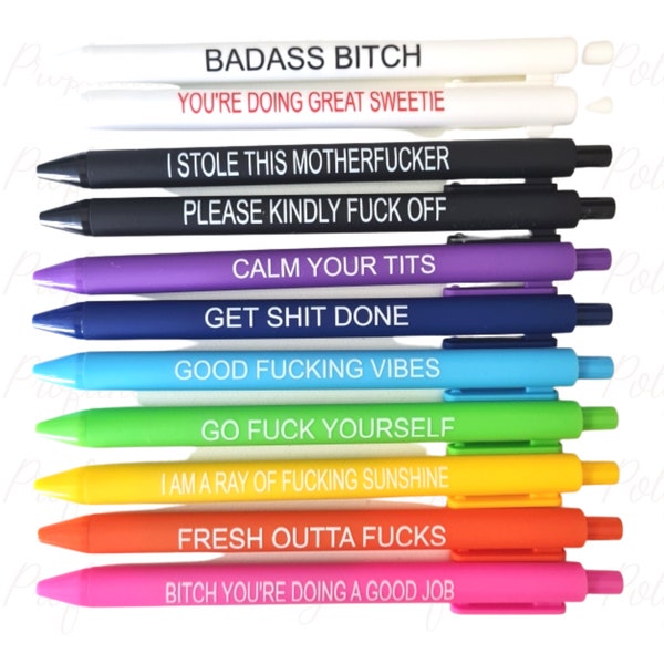 Funny Pens - Etsy