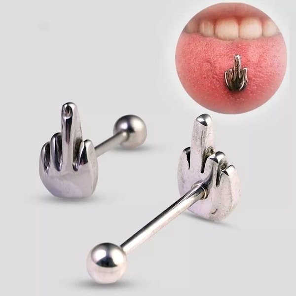 Tongue Ring - Etsy