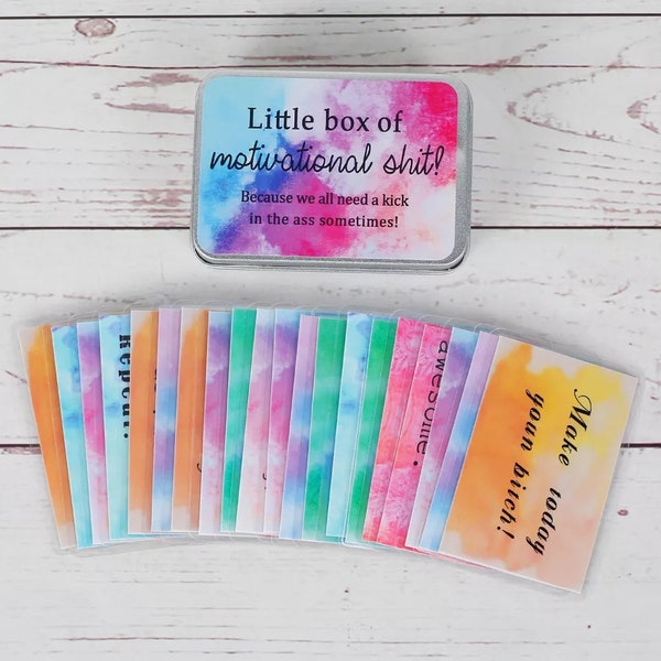 Funny Daily Affirmation Cards - Etsy