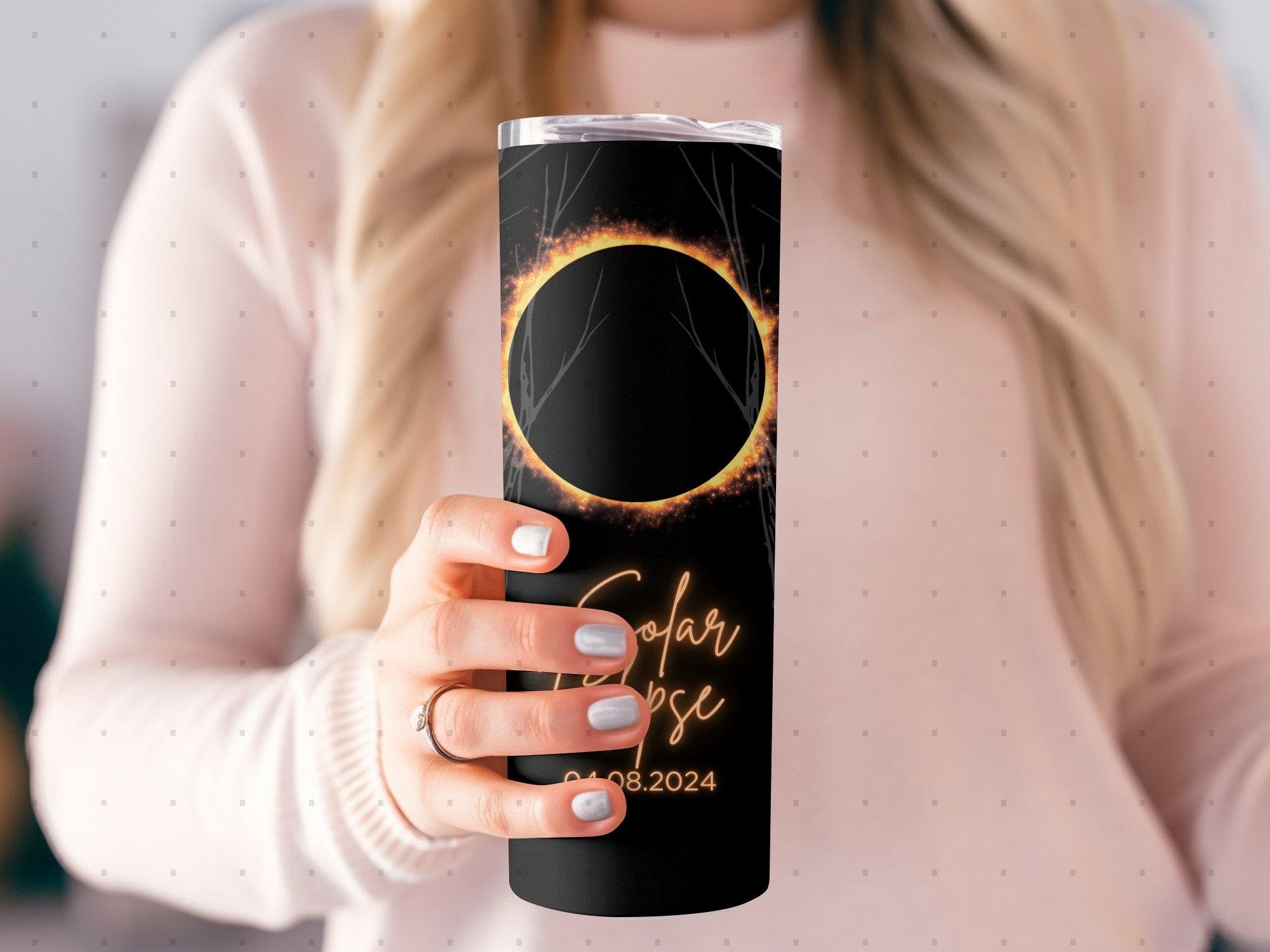 Solar Eclipse Tumbler Wrap Design Sublimation Tumbler Design - Etsy