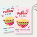 PRINTABLE POPCORN VALENTINES Day Cards, Popcorn Valentine for Kids ...