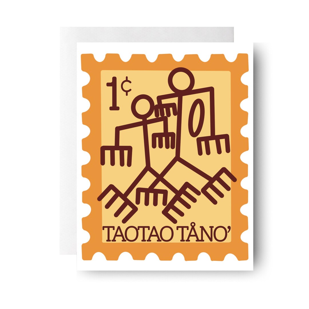 Chamorro Card - People of the Land - Etsy