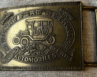 Detroit Belt Buckle - Etsy