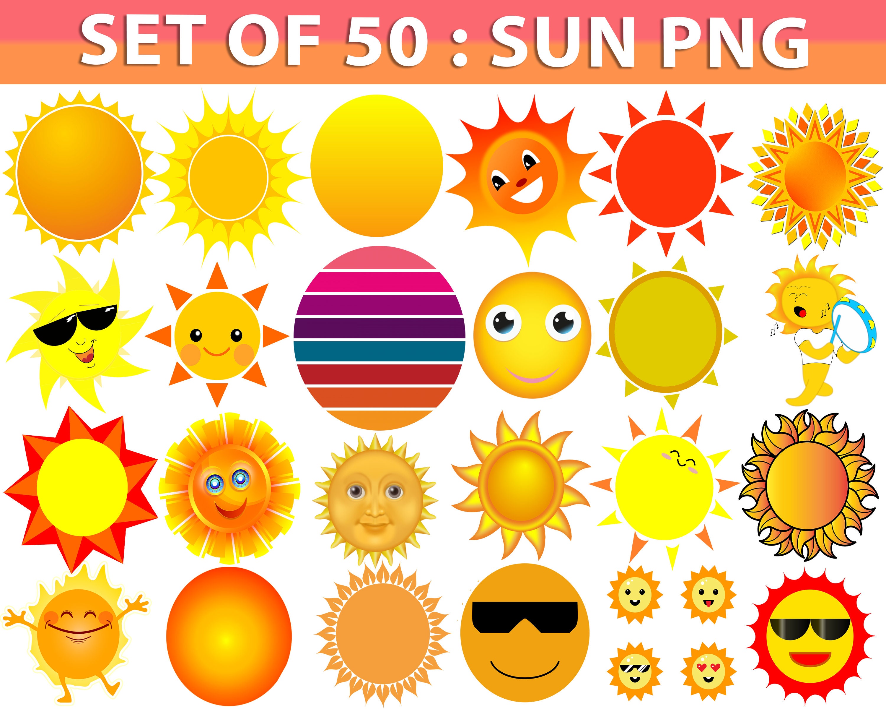 Brown Paper Packages Clipart Sun