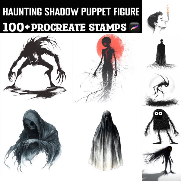 Shadow Monster Figure - Etsy