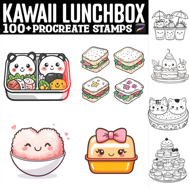 Kawaii Cute Lunchbox - Etsy