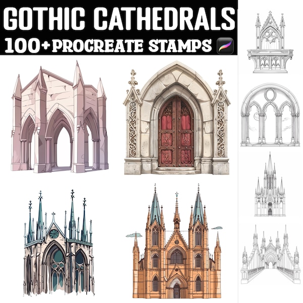 Gothic Church - Etsy