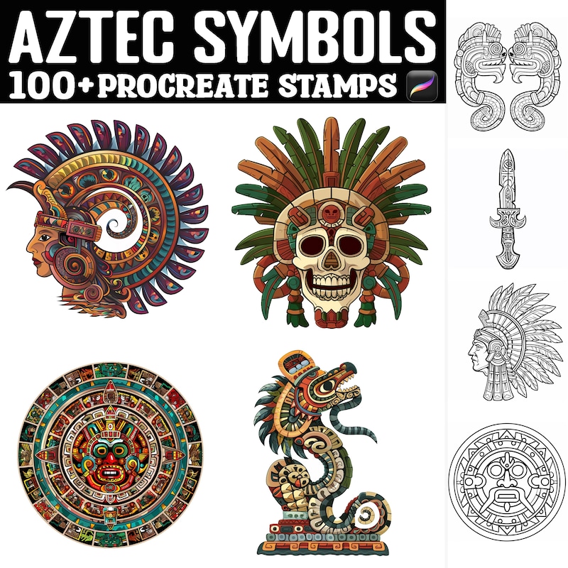 Aztec Sun Stone - Etsy